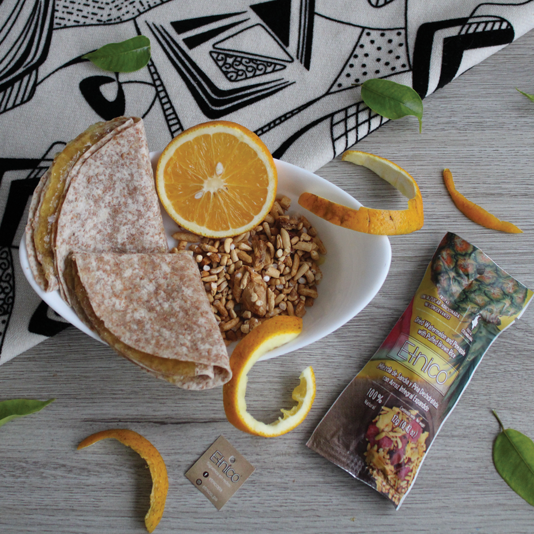 Crepes de Piña y Sandía Etnico - Blog Etnico I Snacks de fruta